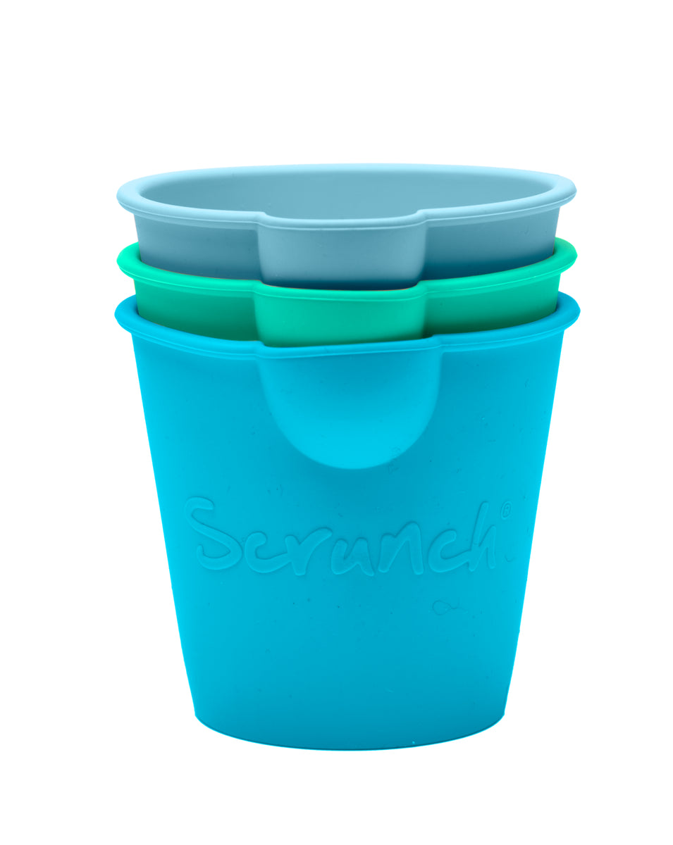 Scrunch Mini Bucket -Blue Fish – Bling2o Australia